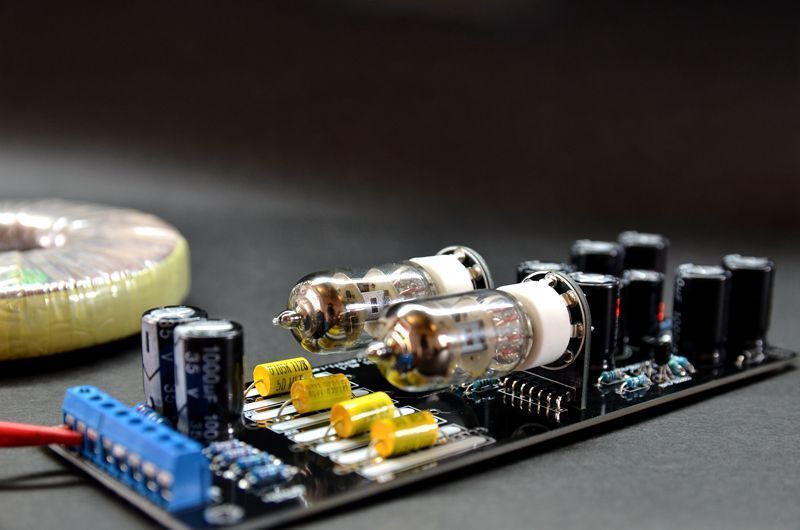 6J1 Valve Pre-amp Tube Pre Amplifier Kit Assembled Board Audio Musical ...