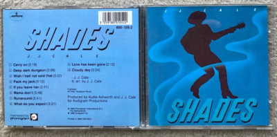 J.J. Cale - Shades / CD | eBay.de