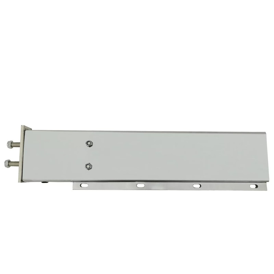 30" Straight Spring Loaded Mud Flap Hangers w/ 4" Light Cutouts For ...