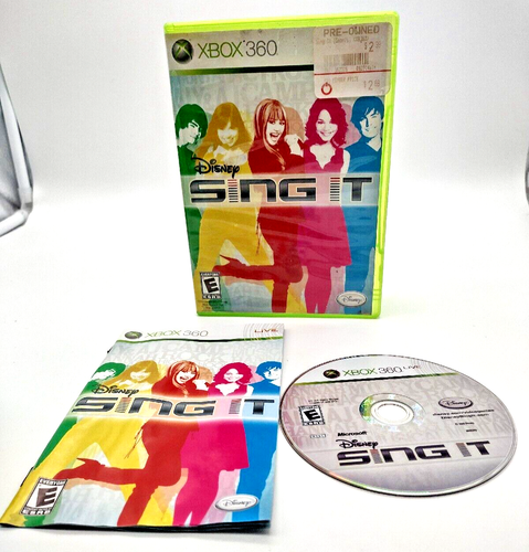 Disney's Sing It for XBOX 360 Game 2008 Rated E w/ Manual (READ) | eBay