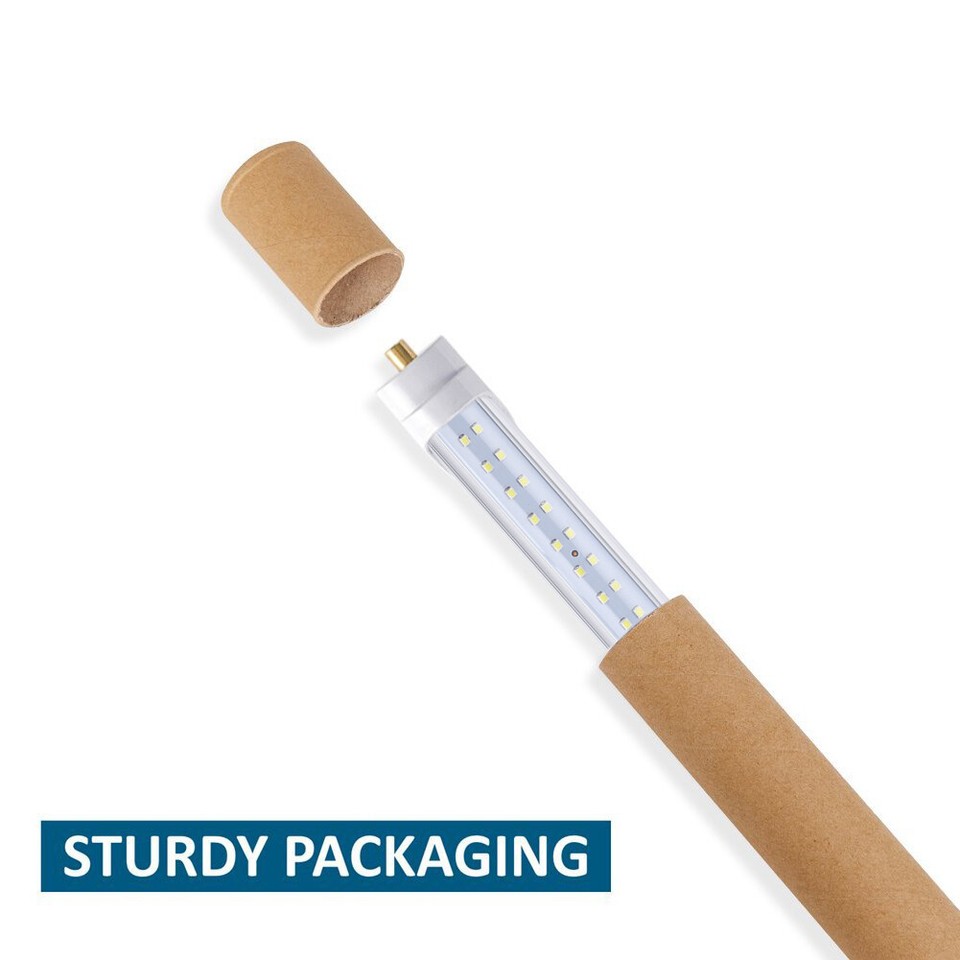 16Pack 65W Led Tube Light 8FT T8 T12 Single Pin 8 Foot Led Shop Lights ...