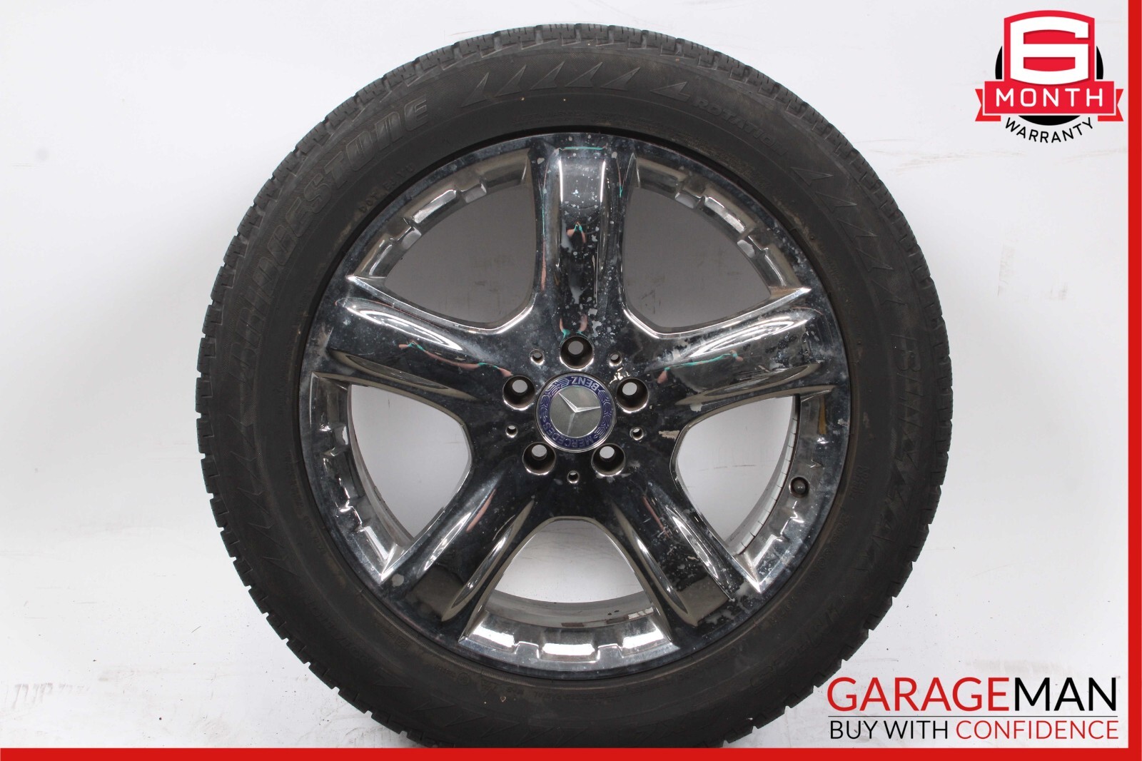 06-11 Mercedes W164 ML550 ML500 Left / Right Side Wheel Tire Rim ...