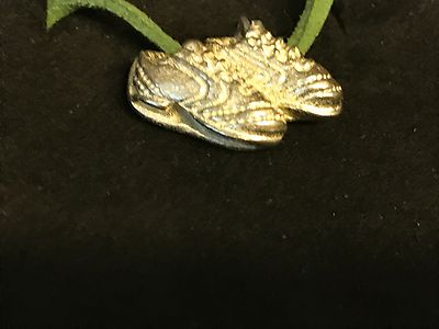 Football Boots TG166 English Pewter On 18" Green Cord Necklace | eBay UK