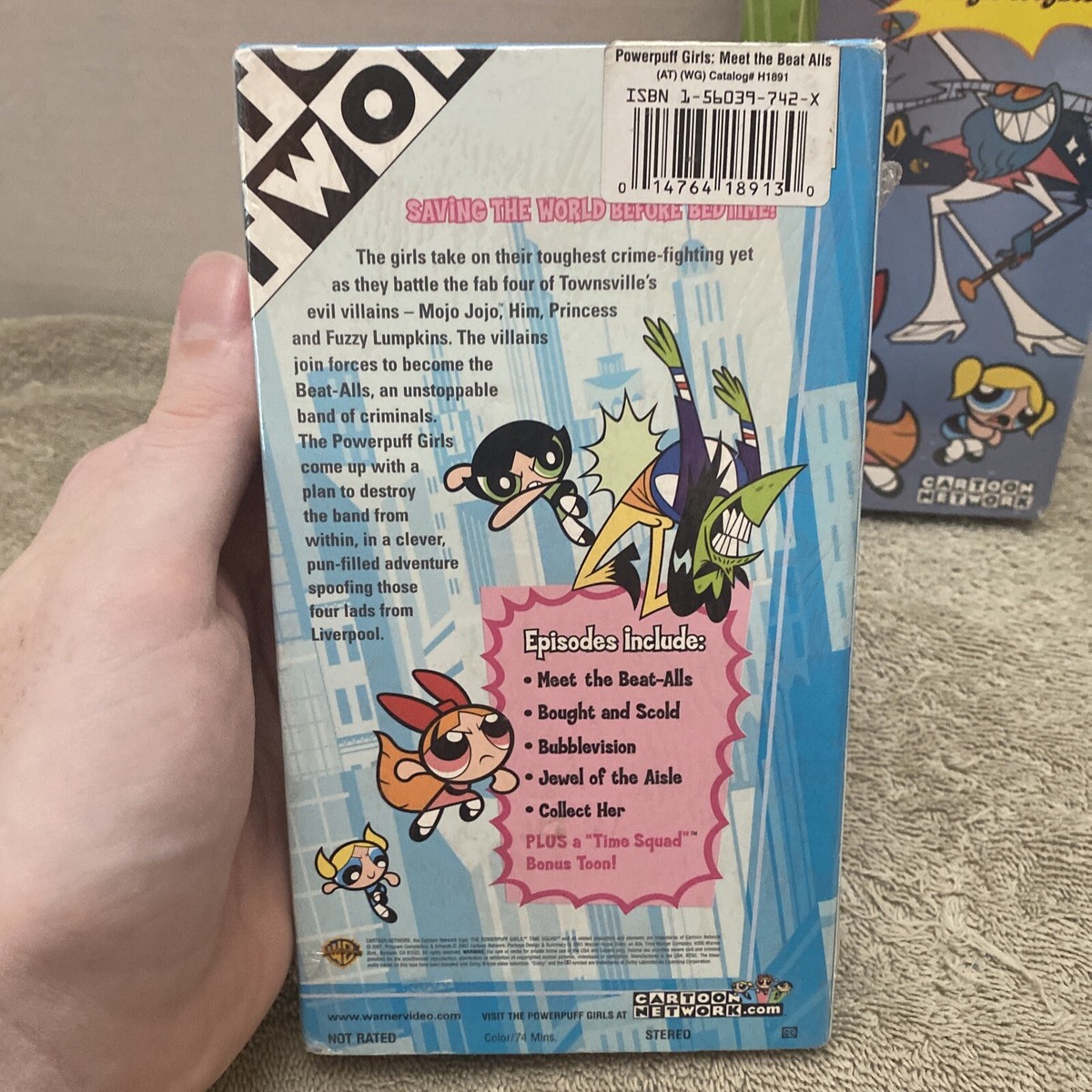 Quotthe Powerpuff Girls Meet The Beatallsquot Vhs Spanish En The