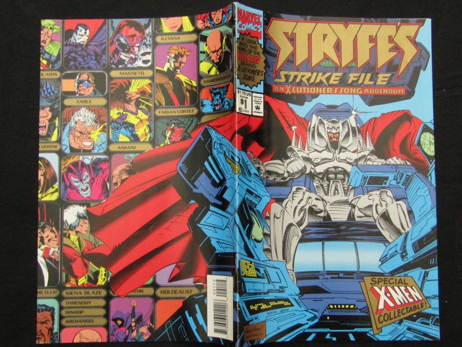 Stryfe's Strike File #1 An X-Cutioner's Song Addendum Marvel Comics X ...