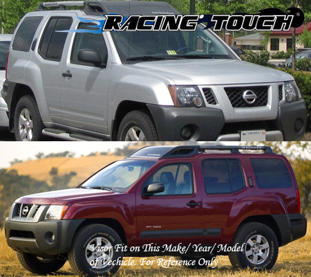 2MM Window Visor Wind Guard Outside Mount 4pcs For 2005 2006-2016 ...