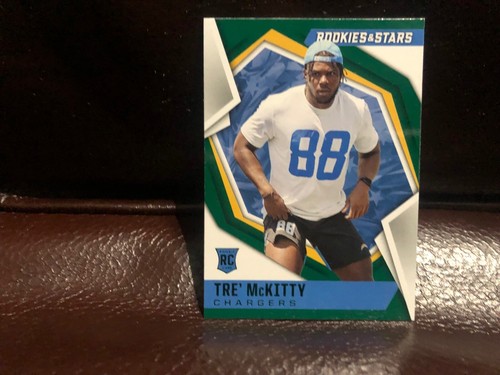 2021 Panini Rookies & Stars Green Foil Tre' McKitty RC #166 Chargers | eBay
