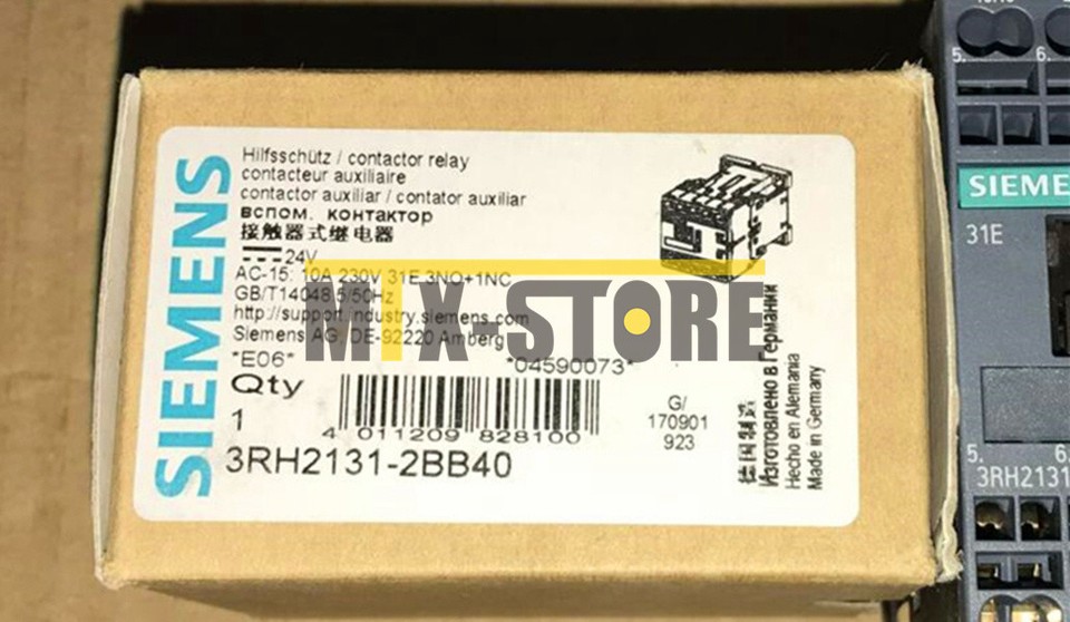 1PCS Brand New For Siemens Contactor 3RH2131-2BB40 3RH2 131-2BB40 | eBay