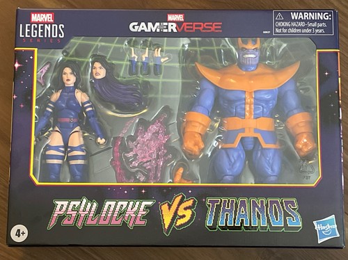Marvel Legends Series Gamerverse Psylocke vs. Thanos Target Exclusive ...