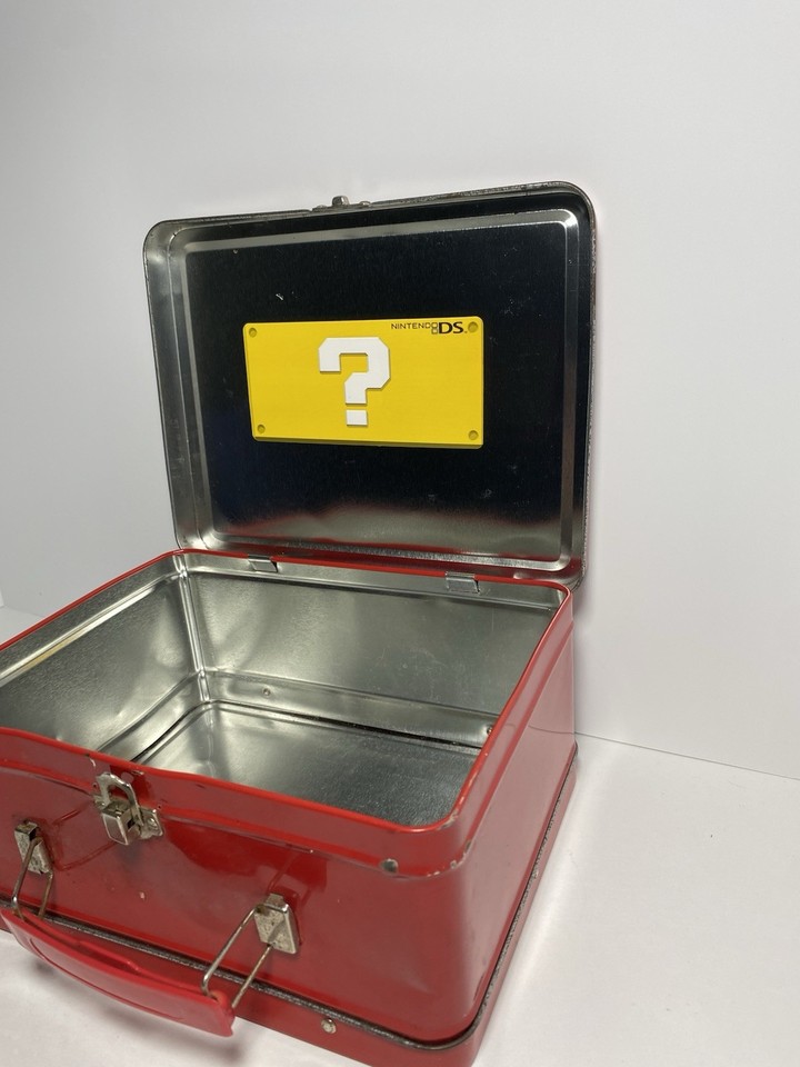 Nintendo DS Mario Metal Lunch Box Pre-owned SUPER MARIO BROS | eBay
