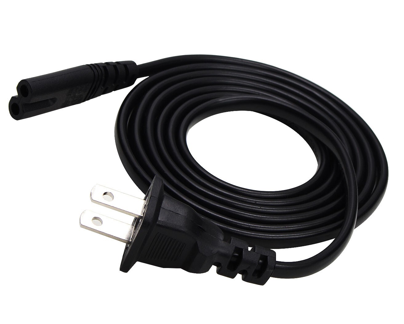 AC 2 Prong Power Cord Cable For Boombox Radio CD Player Stereo Receiver ...