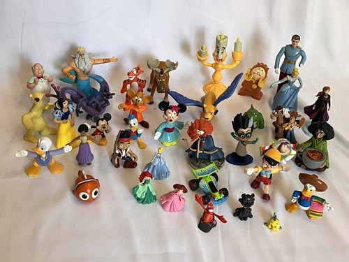 Mixed Disney Figure 38pc Lot Frozen Goofy Lion King Toy Story Princess ...