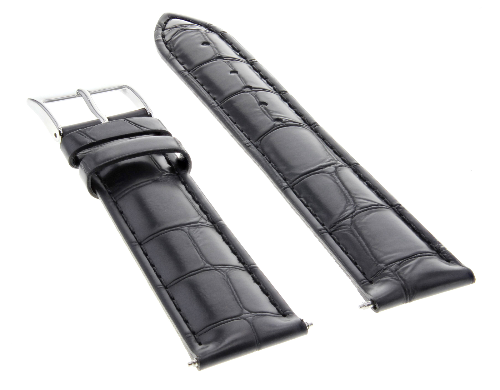 20MM NEW LEATHER WATCH BAND STRAP FOR ROLEX CELLINI WATCH BLACK | eBay