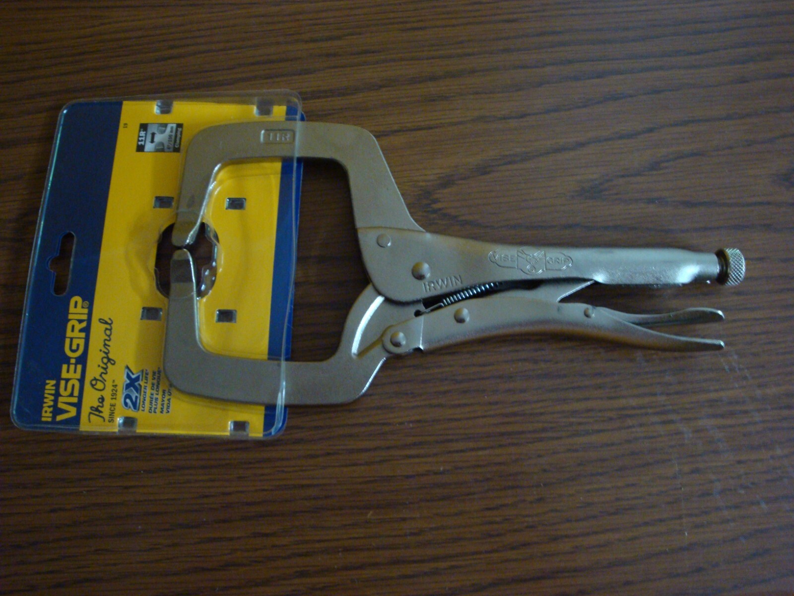 (5 PACK) IRWIN 11R Vise Grip C-Clamp Locking Pliers with Regular Tips ...