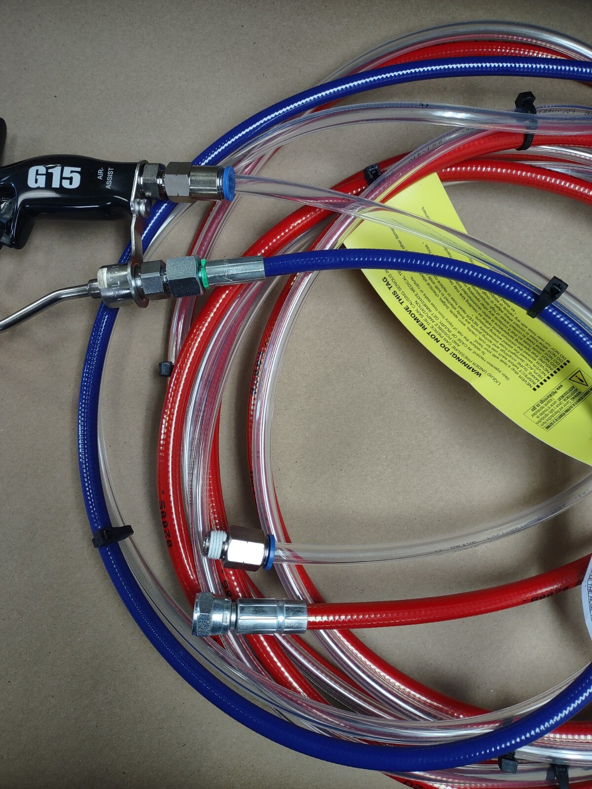 REINFLEX 18' G40 1/4" X 3' 3/16" WHIP 5000 AIR-ASSISTED AIRLESS SPRAY ...