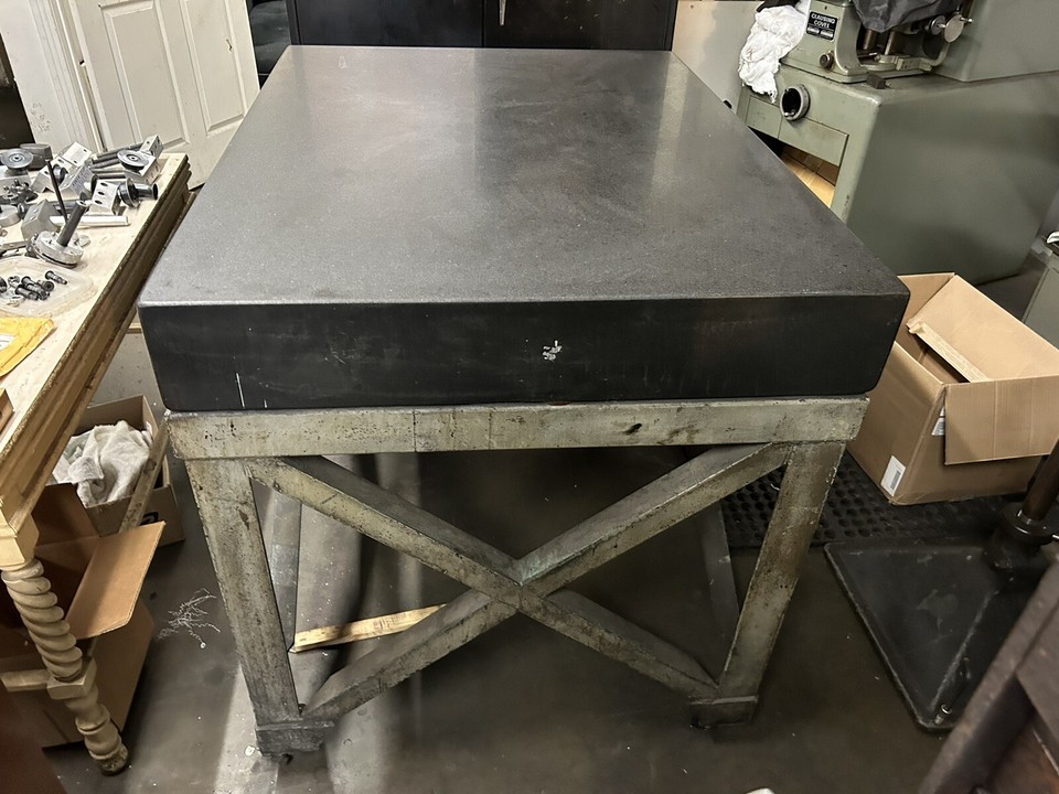 Granite Inspection Plate With Table | eBay