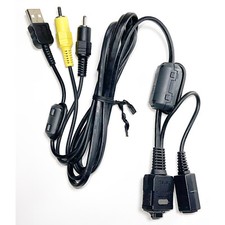 VMC-MD1 USB A/V Multi-Use Terminal w/DC Input Cable for Sony Cybershot ...
