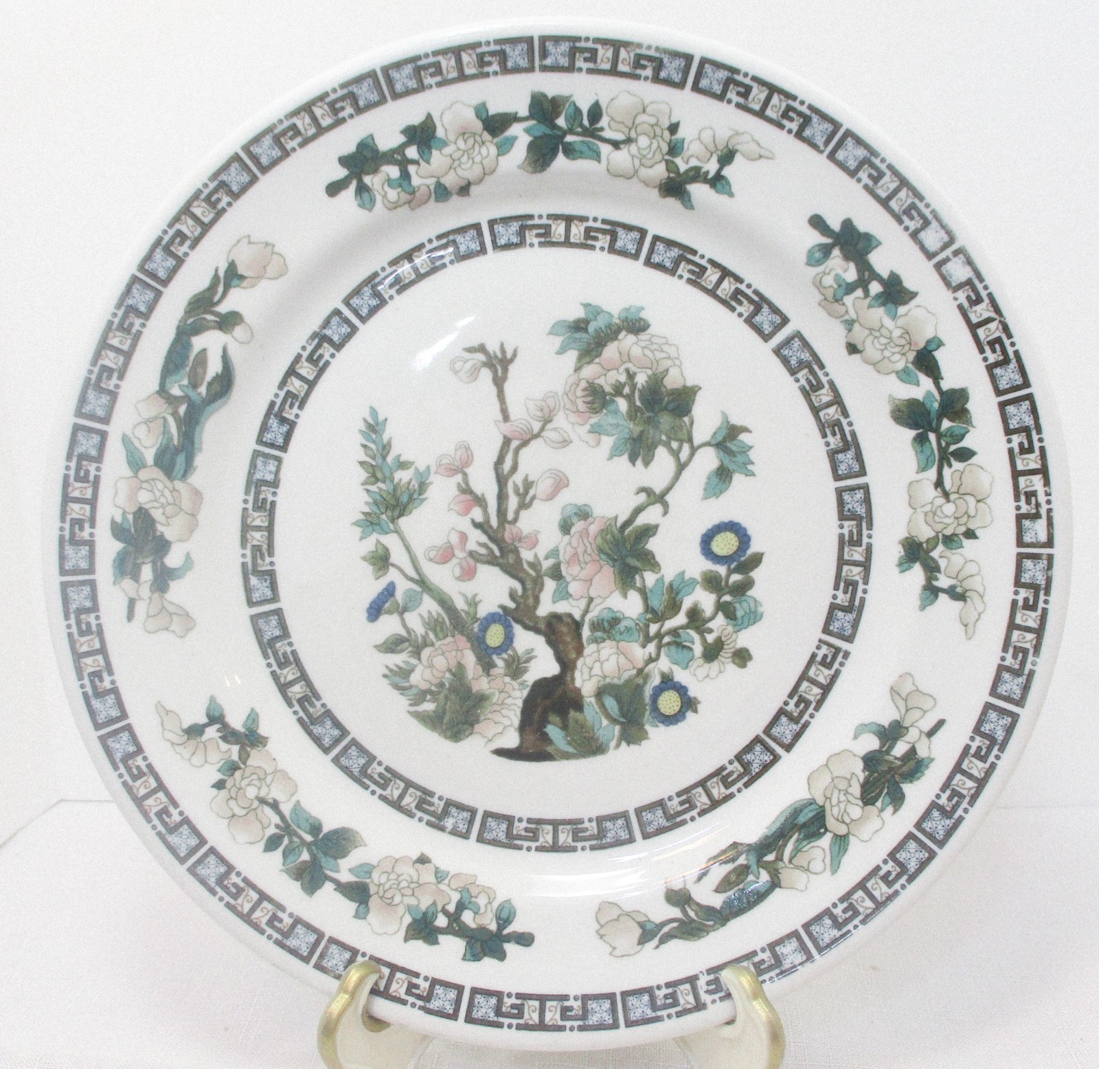 Shenango China NYNH&H Railroad 8" Indian Tree Salad Plate Railroad Logo ...