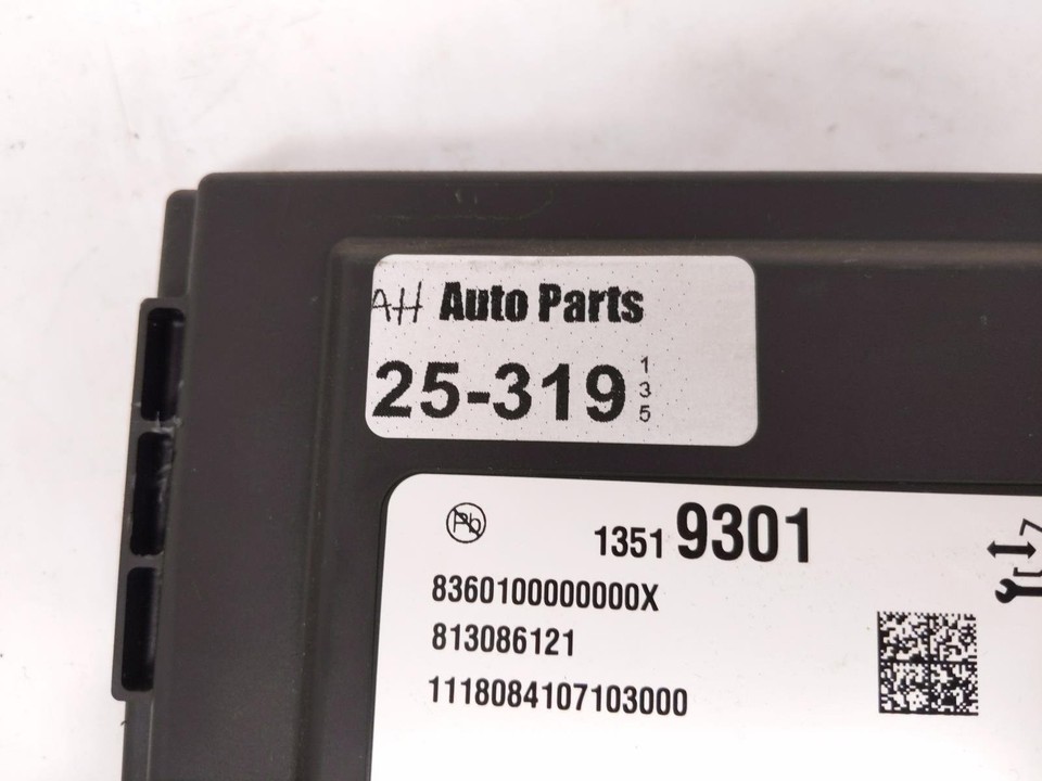 2018 Cadillac Cts Body Control Module Computer Bcm 13519301 | eBay