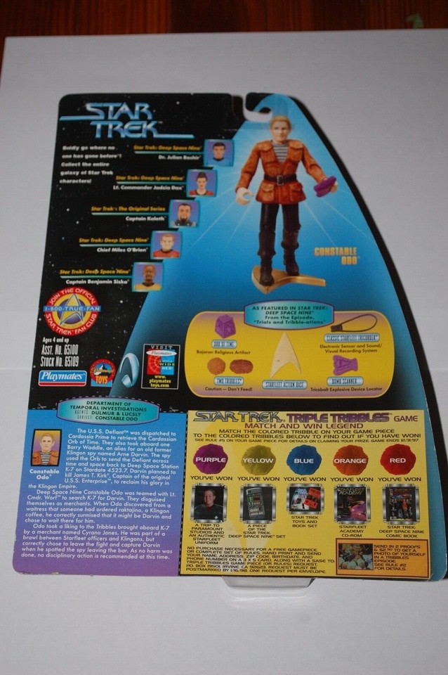 Constable Odo Deep Space Nine-Star Trek Warp Factor Series-MOC | eBay