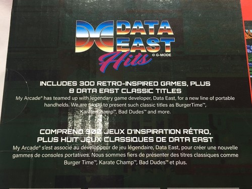 Data East Gamestation Retro Plug And Play Console 300 Games 3 ...