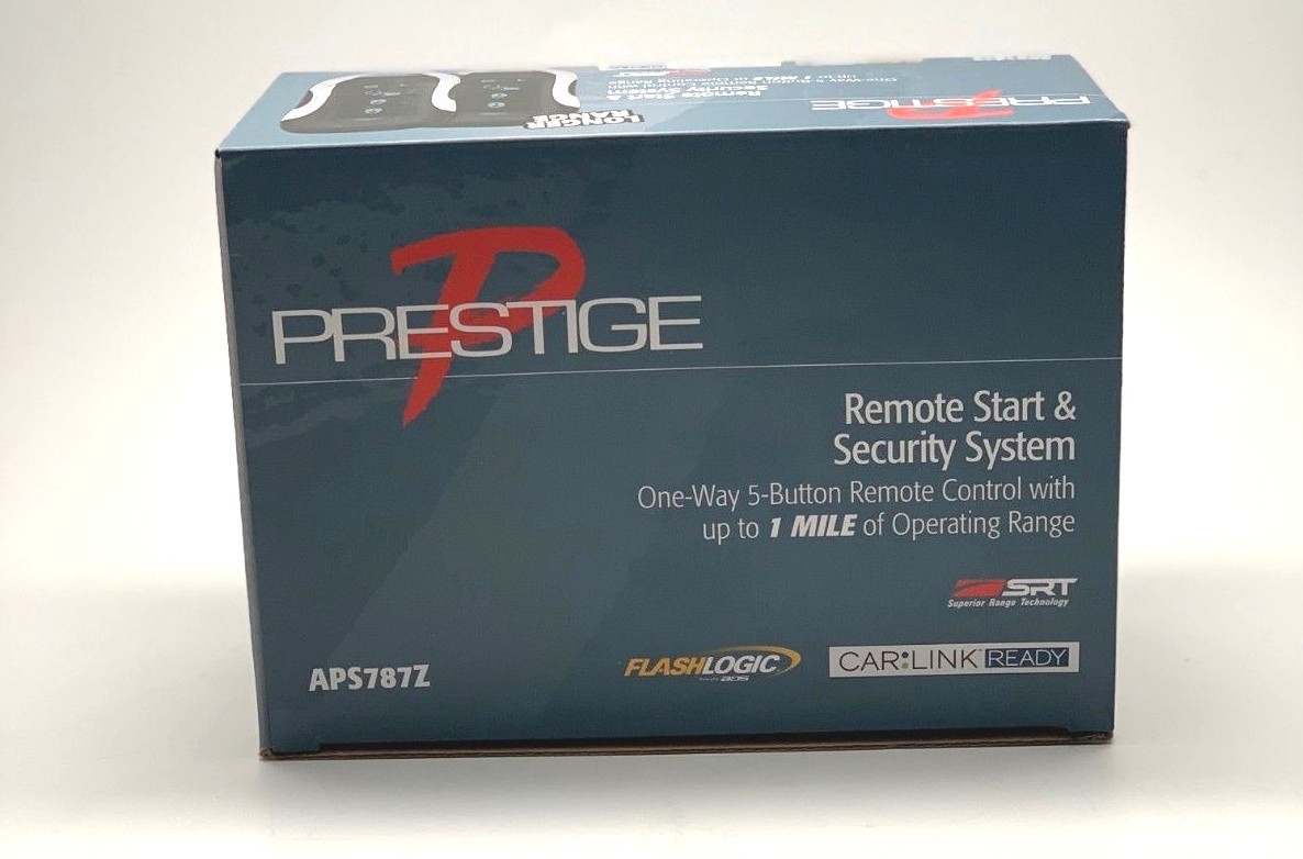 Prestige APS787Z Remote Start / Keyless Entry And Security System W/Up ...