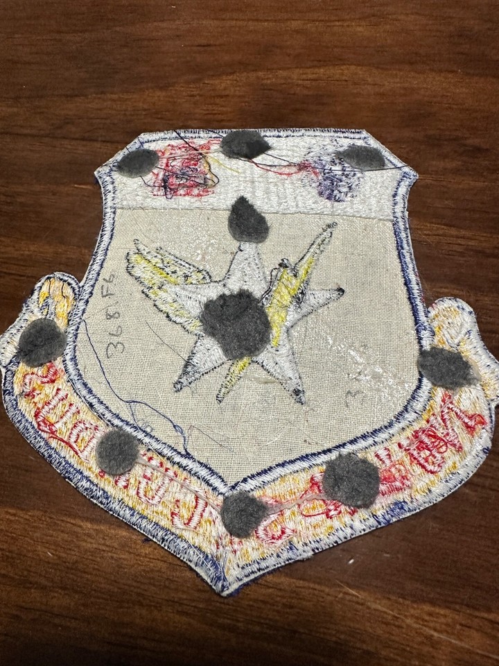 Vintage USAF 136th Military Airlift Patch | eBay