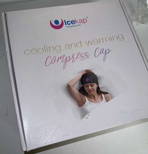 IceKap Cool & Warm Cold Cap Compression Migraines Headaches Compress ...