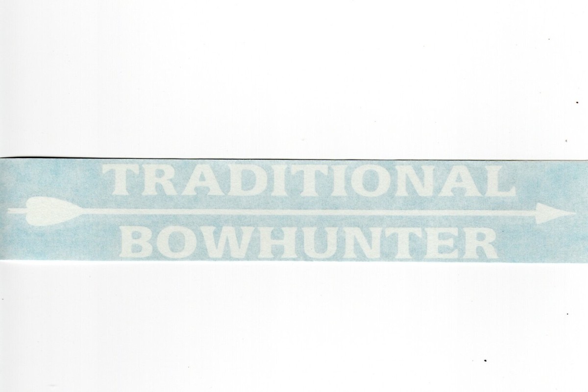Traditional Bowhunting Decals