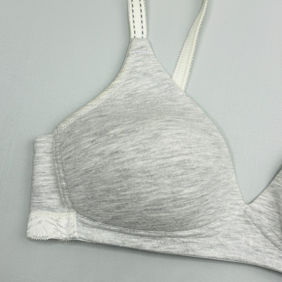 Vintage Bestform Bra 36B No Wire Cotton Blend Lined Cup Adjustable ...