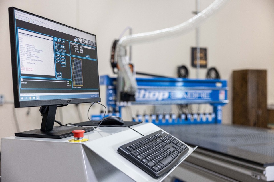 AMERICAN MADE CNC ROUTER - NEW ShopSabre CNC IS-408 Industrial Router ...