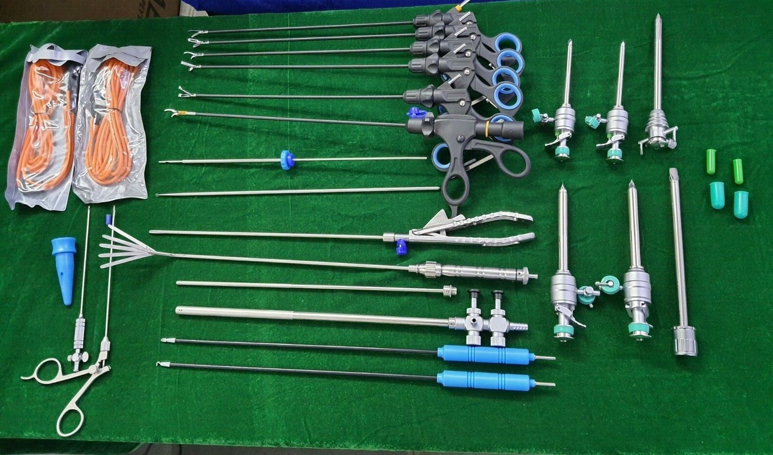 24pc Laparoscopic Surgery Set 5mmx330mm Laparoscopy Endoscopy ...