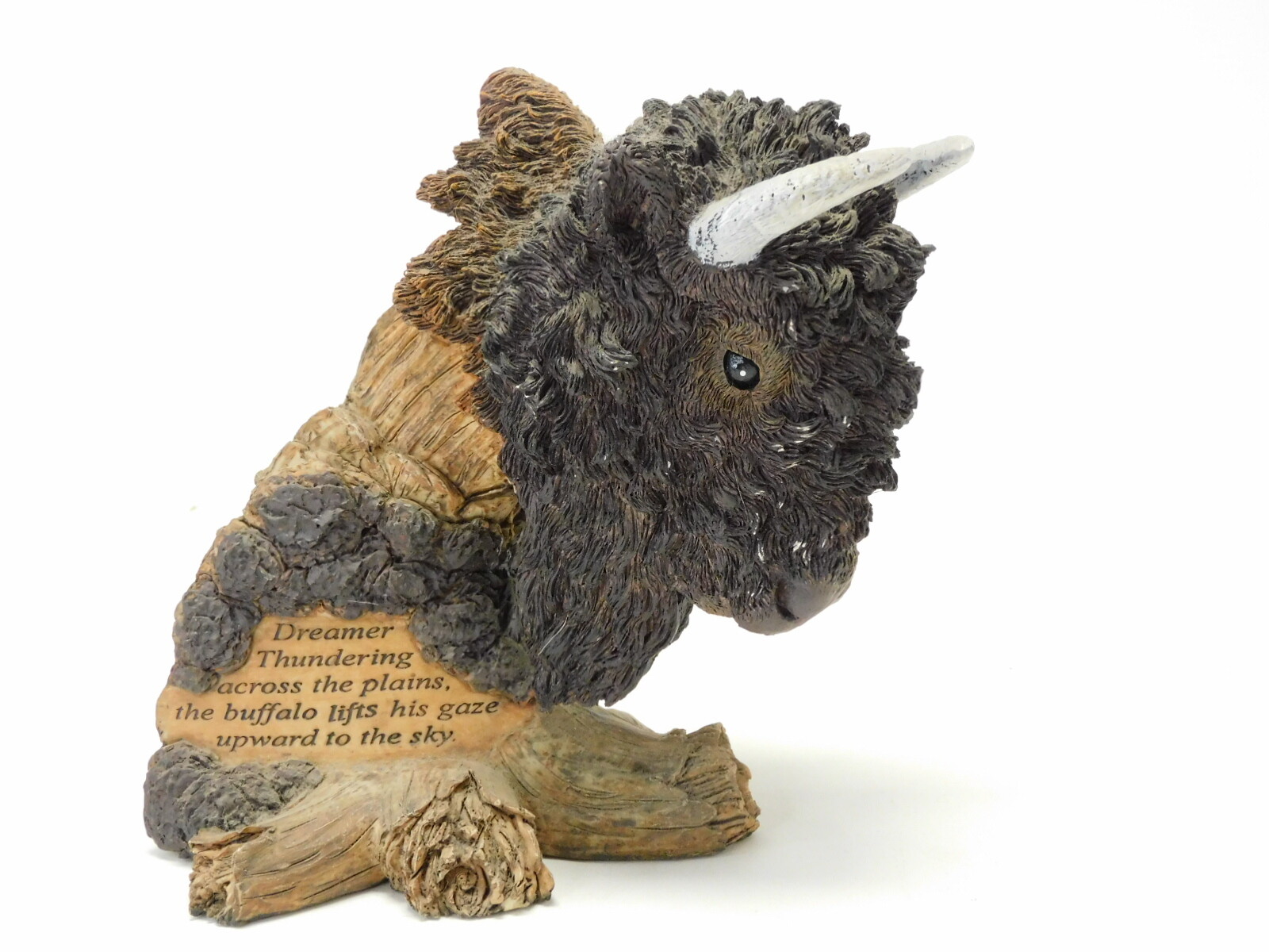 Rare Vintage Herco Buffalo Figurine Professional Gift Collectible ...