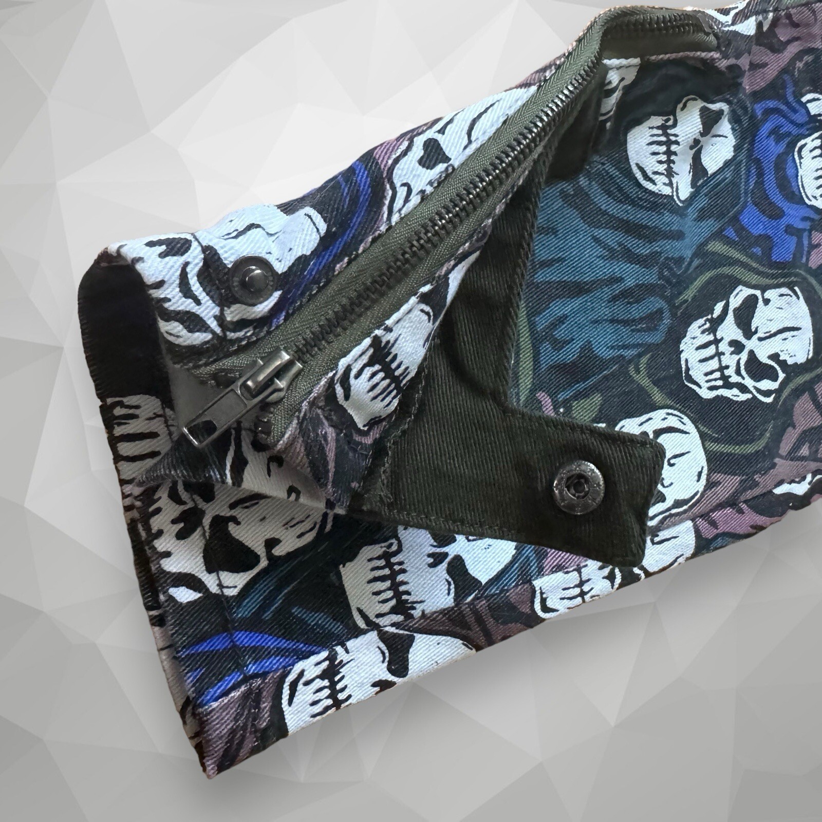 NEW - BRAND X ULTIMATE REAPER CARGO PANTS Size 28 - Skeletor He-Man ...