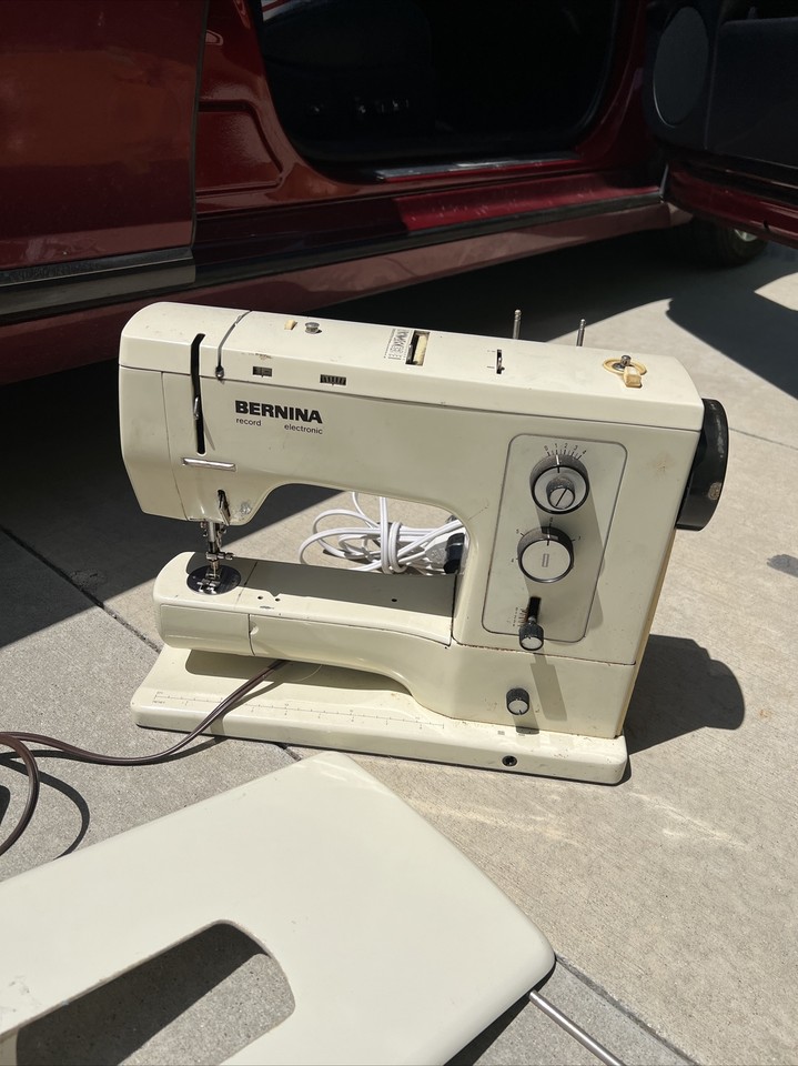 Bernina 830 Record Electric Sewing Machine Pedal Manual Knee Lifter ...