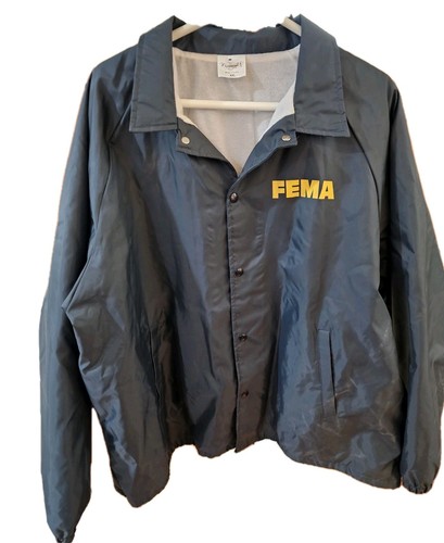 FEMA Recovery Jacket Windbreaker Vintage Never Worn Made In The USA ...