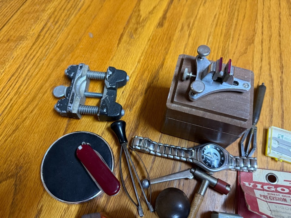 Large lot of vintage watchmaker tools | eBay