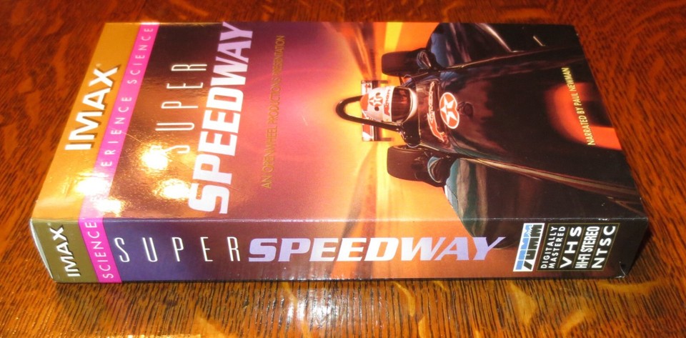 RARE 1997 IMAX: Super Speedway on original VHS - Narrated by Paul ...