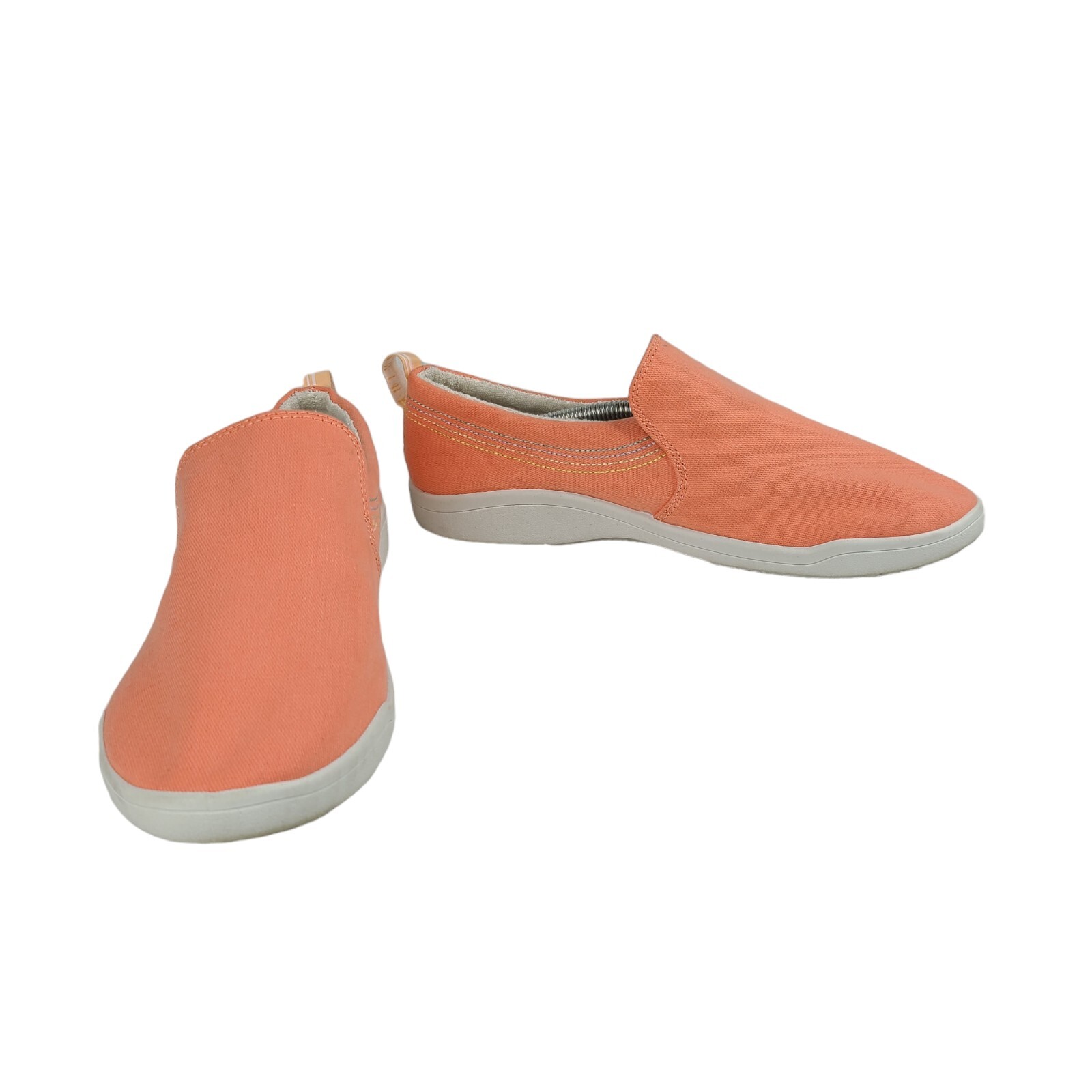 Vionic Beach Marshall Coral Pink Washable Canvas Slip-on Shoes Size 7 ...