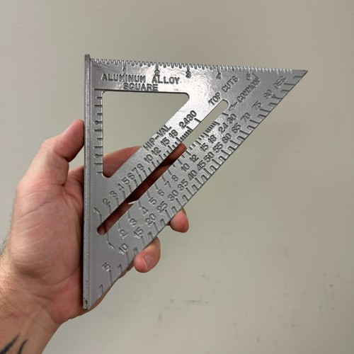 VTG Swanson HIP-VAL USA 7 In Aluminum Rafter Square Framing Speed ...