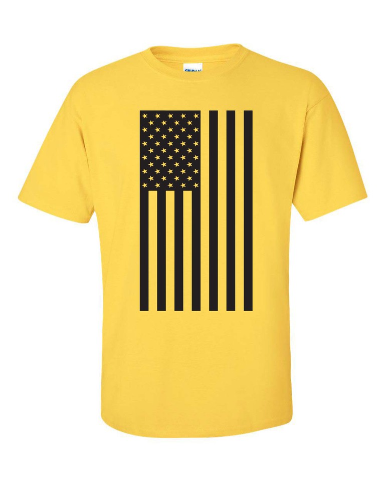 USA American BIG Flag Team Olymipics FRONT ONLY Men's Tee Shirt 751 | eBay