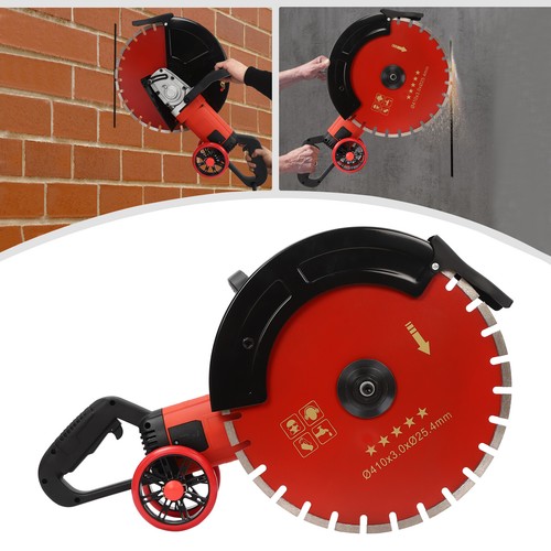 16" Electric Concrete Saw Wet/Dry Concrete Cut Off Saw with Water Pump ...