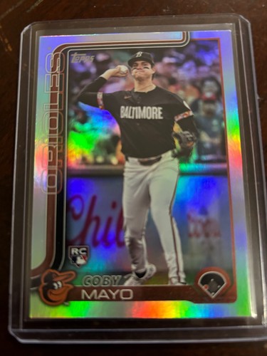 Coby Mayo 2025 Topps Series 1 Rainbow Foil Rookie Card #20 | eBay