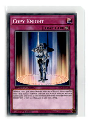 Copy Knight - SBCB-EN198 - YuGiOh-LP | eBay