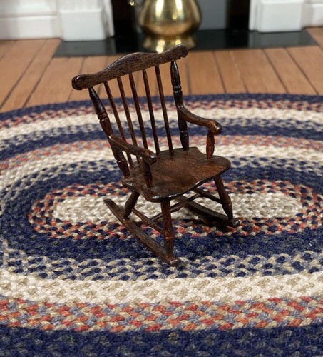 William Bill Clinger & DJ Renninger 1:24 Windsor Rocking Chair ...