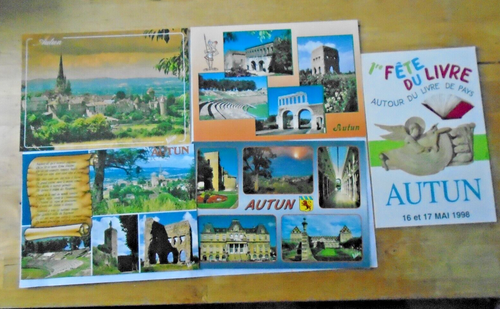 5 SCENES AUTUN POSTCARDS (EU2 | eBay