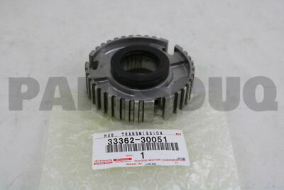 3336230051 Genuine Toyota HUB, TRANSMISSION CLUTCH, NO.2 33362-30051 | eBay