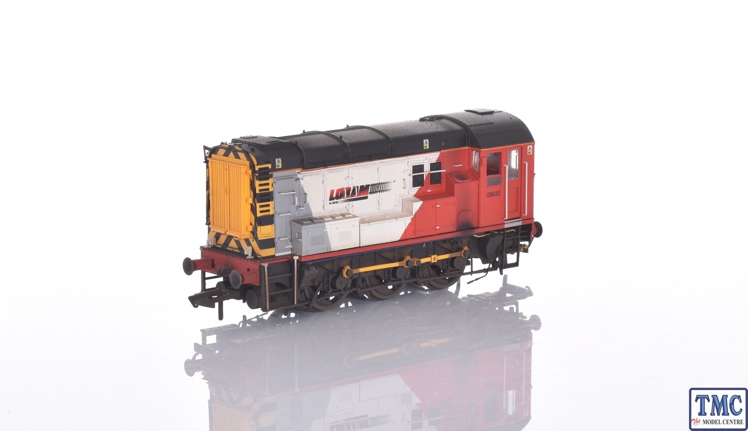 R30142 Hornby OO Gauge Loram, Class 08, 0-6-0, 08632 - Era 11 Weathered ...