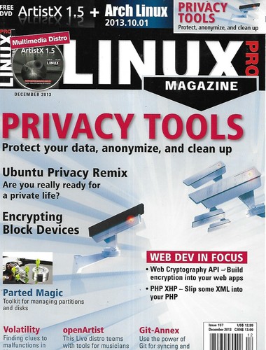 Linux Pro Magazine Privacy Tools Ubuntu Encrypt Block Devices Web ...