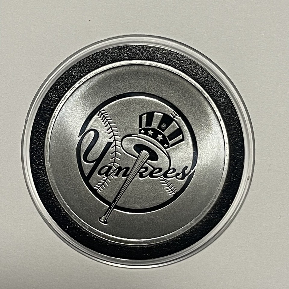 NY Yankees Major League Baseball Collector Coin 1 Troy Oz .999 Fine ...